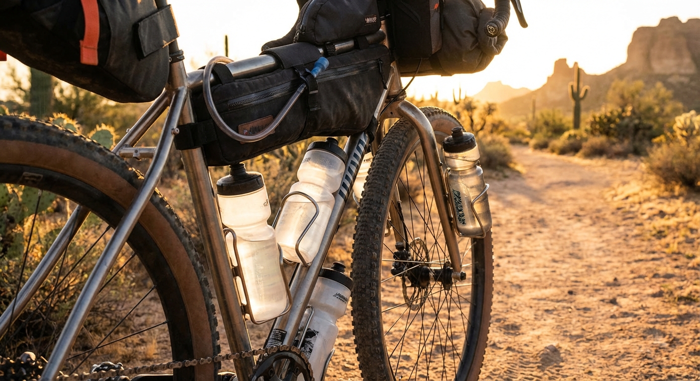 Bikepacking Hydration: Water Bottles vs Bladders